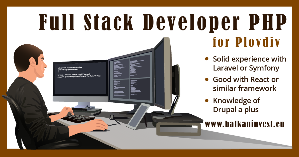 Full Stack Developer (PHP) - Personalberatung Balkaninvest