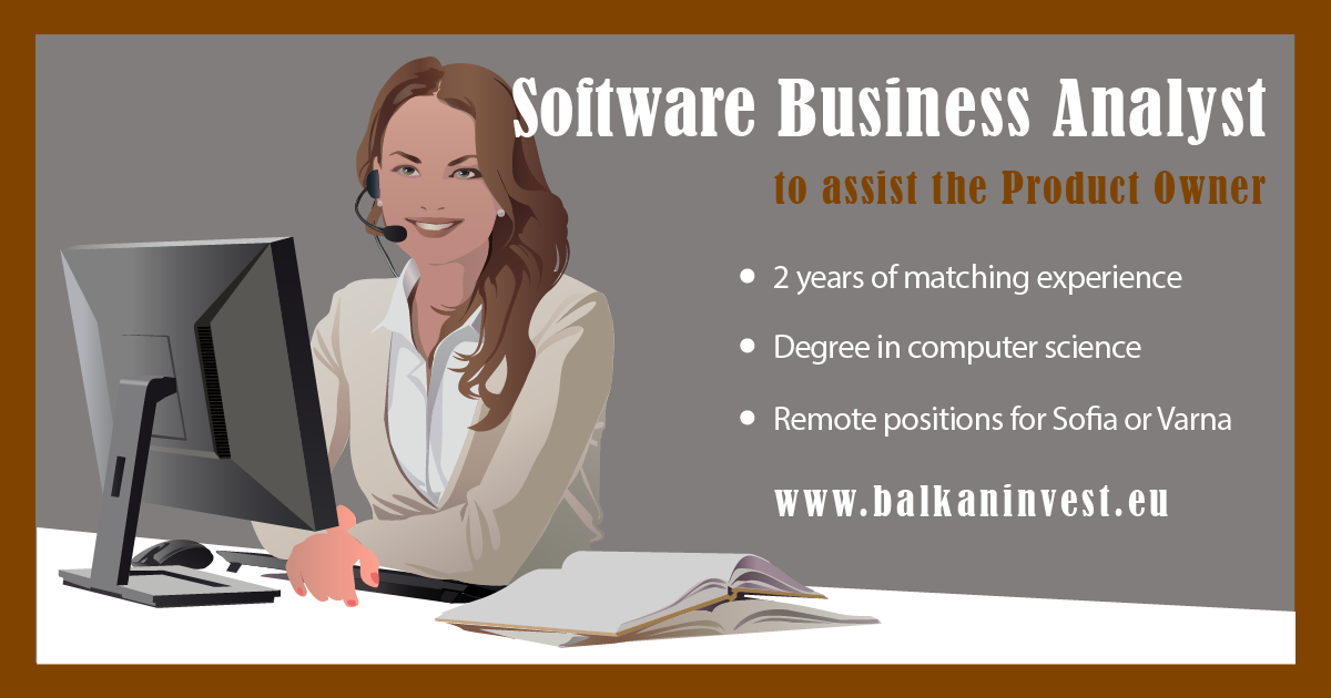 Software Business Analyst - Personalberatung Balkaninvest